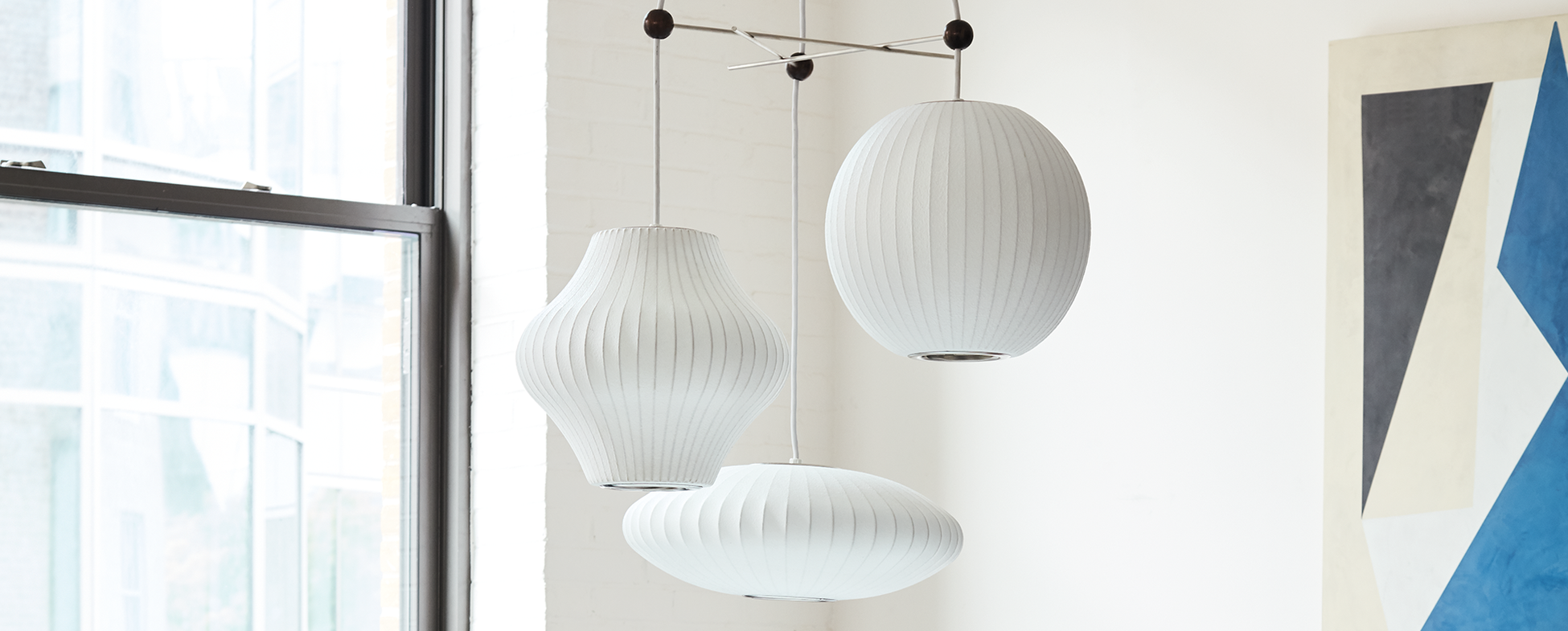 Lampe George Nelson Pear Bubble | Suspension | Herman Miller – FR-HM ...