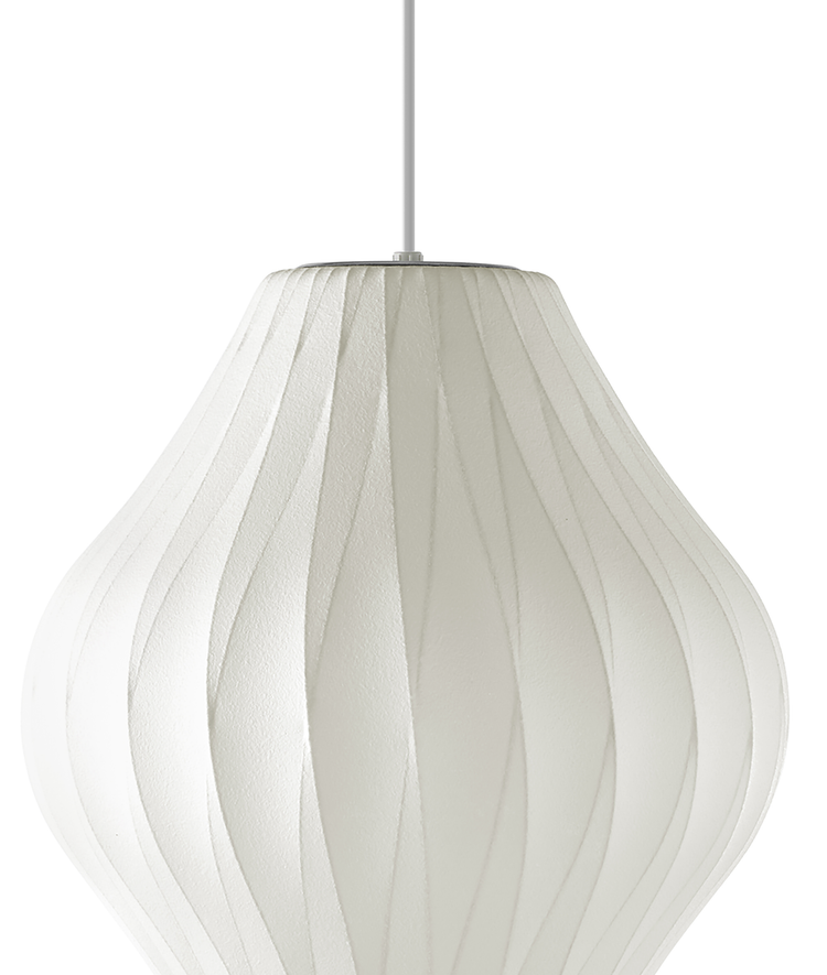 Lampe George Nelson Pear Bubble | Suspension | Herman Miller